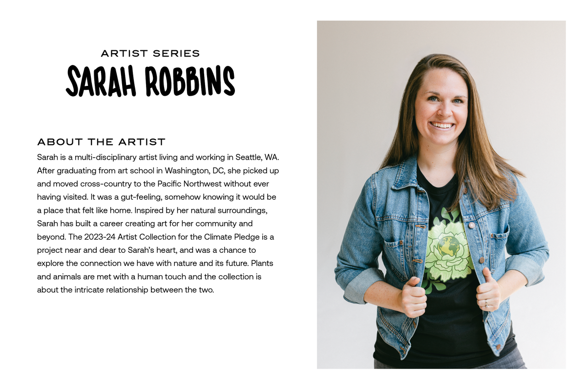 Climate Pledge Collection - Sarah Robbins – Seattle Hockey Team Store