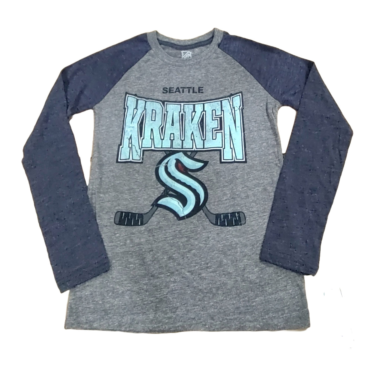 Seattle Kraken Youth Stick Up Long Sleeve Tee – Seattle Hockey Team Store