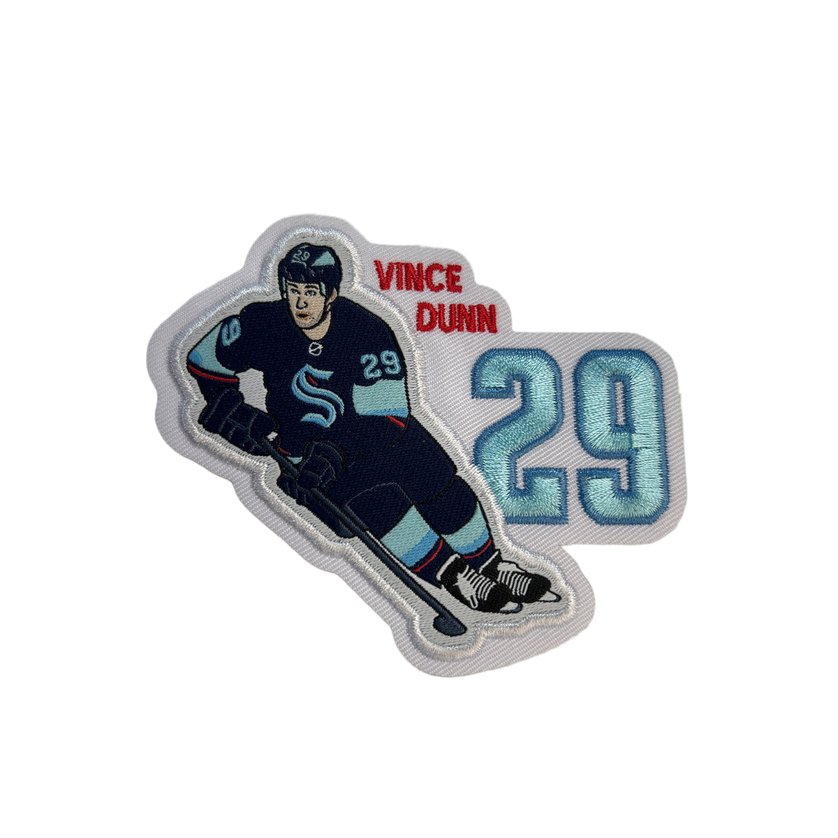 Seattle Kraken Vince Dunn Patch – Seattle Hockey Team Store