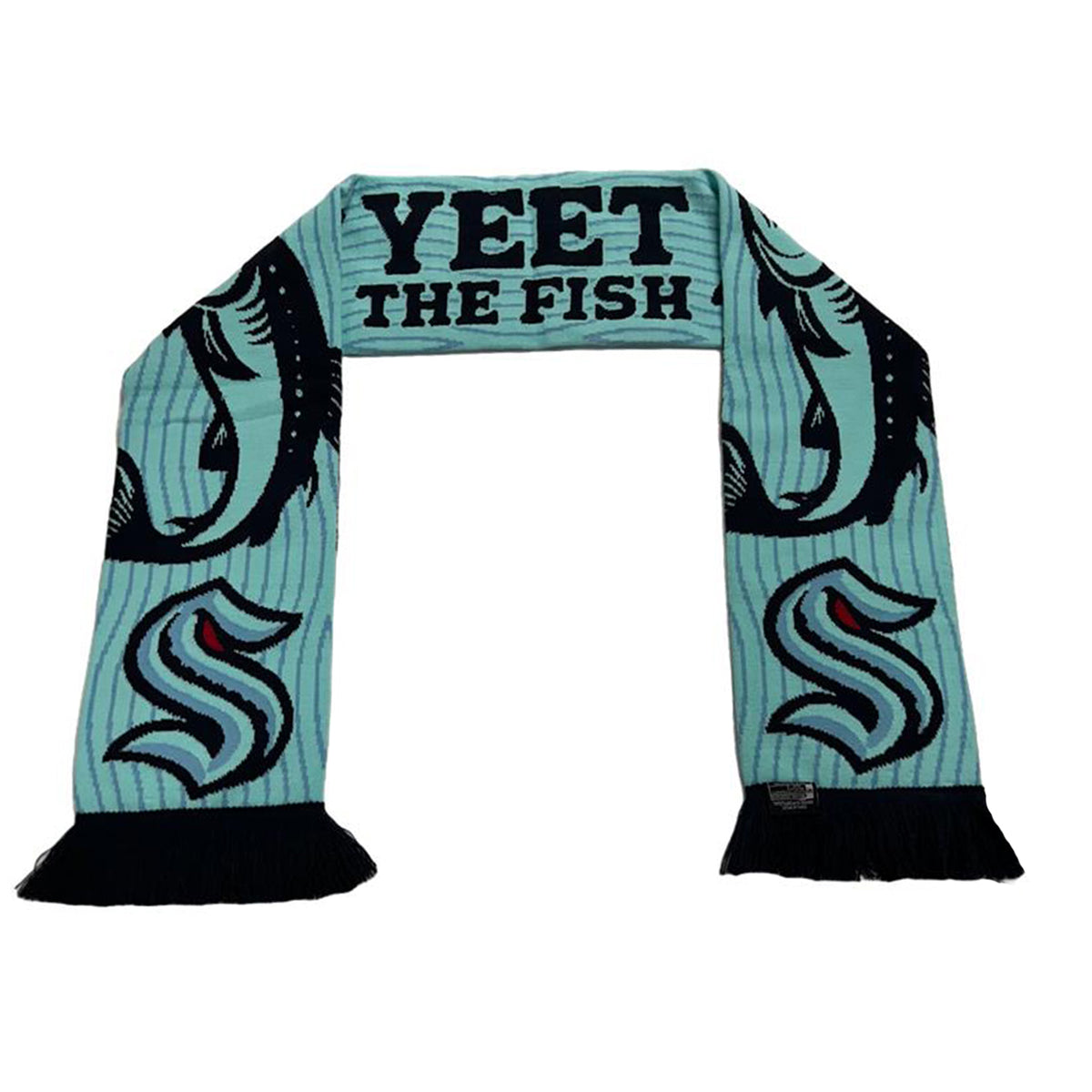 Seattle Kraken Yeet The Fish Scarf – Seattle Hockey Team Store