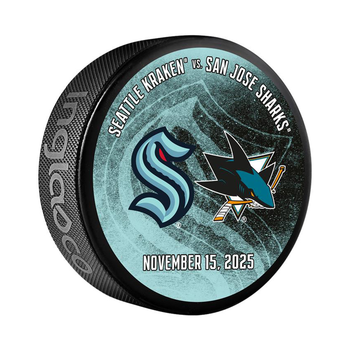 Seattle Kraken Matchup Puck - 11.15.25 vs. San Jose Sharks – Seattle ...