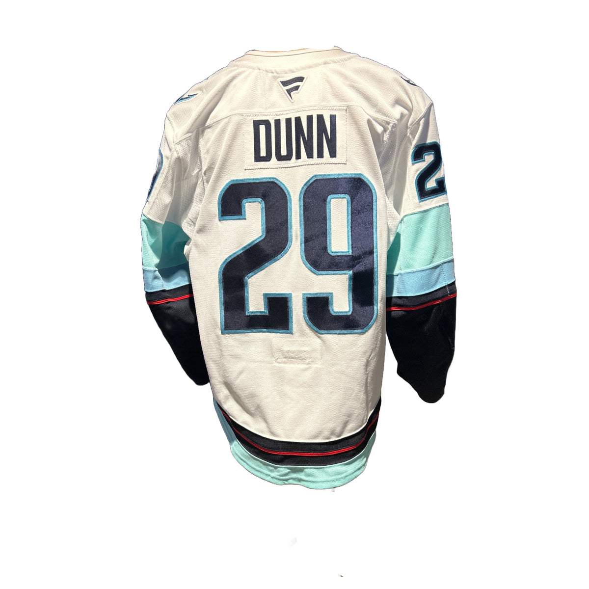 Dunn 29 Away Jersey Game Worn Set 1 – Seattle Hockey Team Store